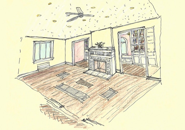 5 Living Room - Laura Heim Architect PLLC